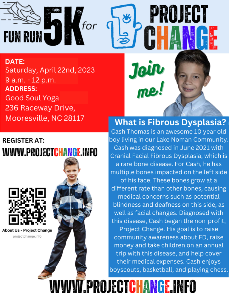 5K in April will raise awareness of rare medical condition | Cornelius ...