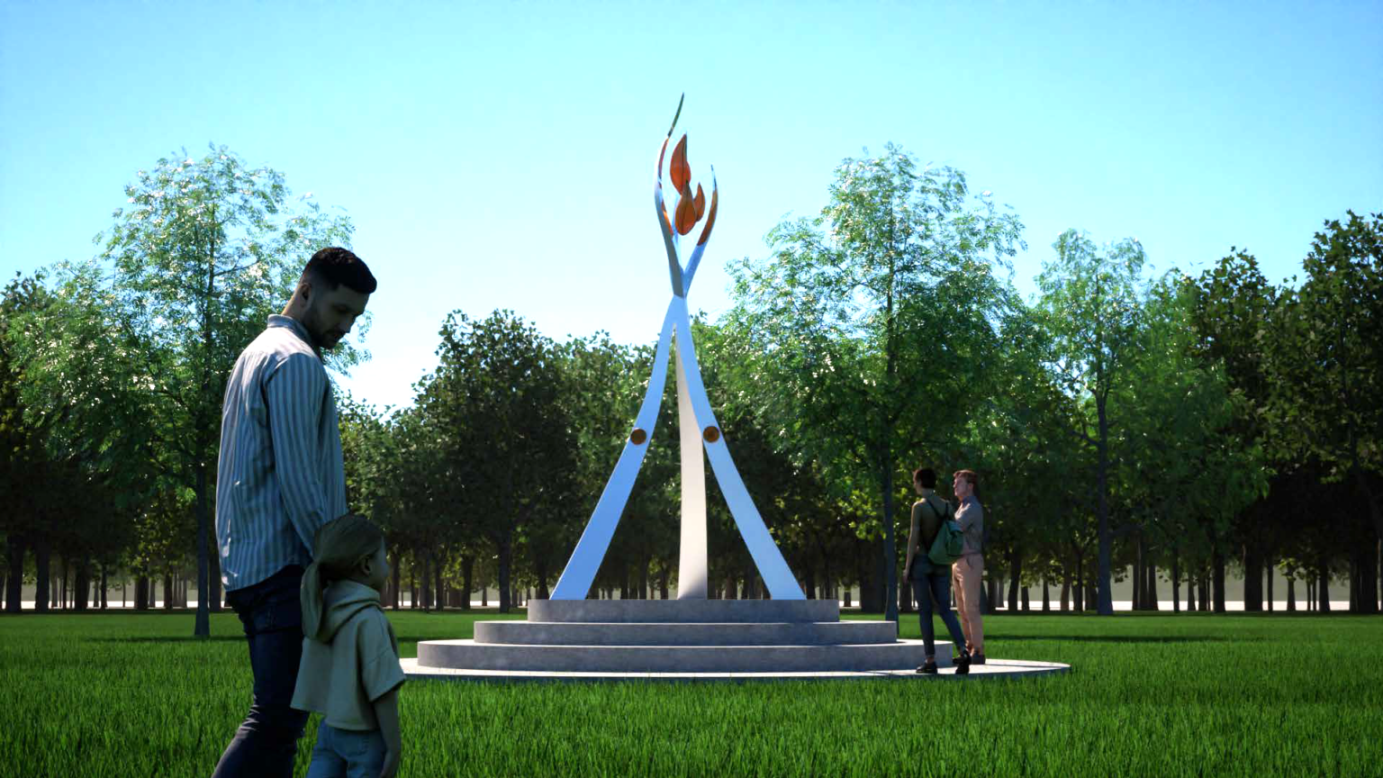 Noted sculptor visiting Davidson for Veterans Monument | Cornelius Today
