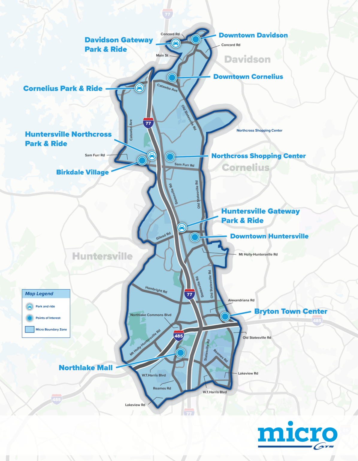 Starting Feb. 24, CATS Micro will take you point to point | Cornelius Today