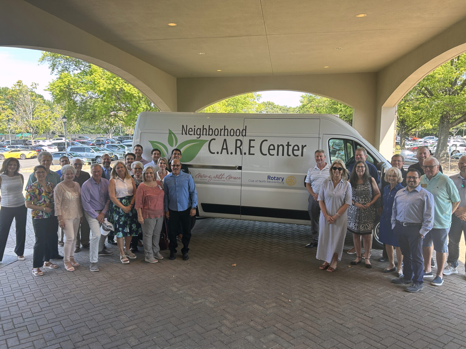 Rotary, Giving With Grace donate van to Neighborhood CARE Center ...