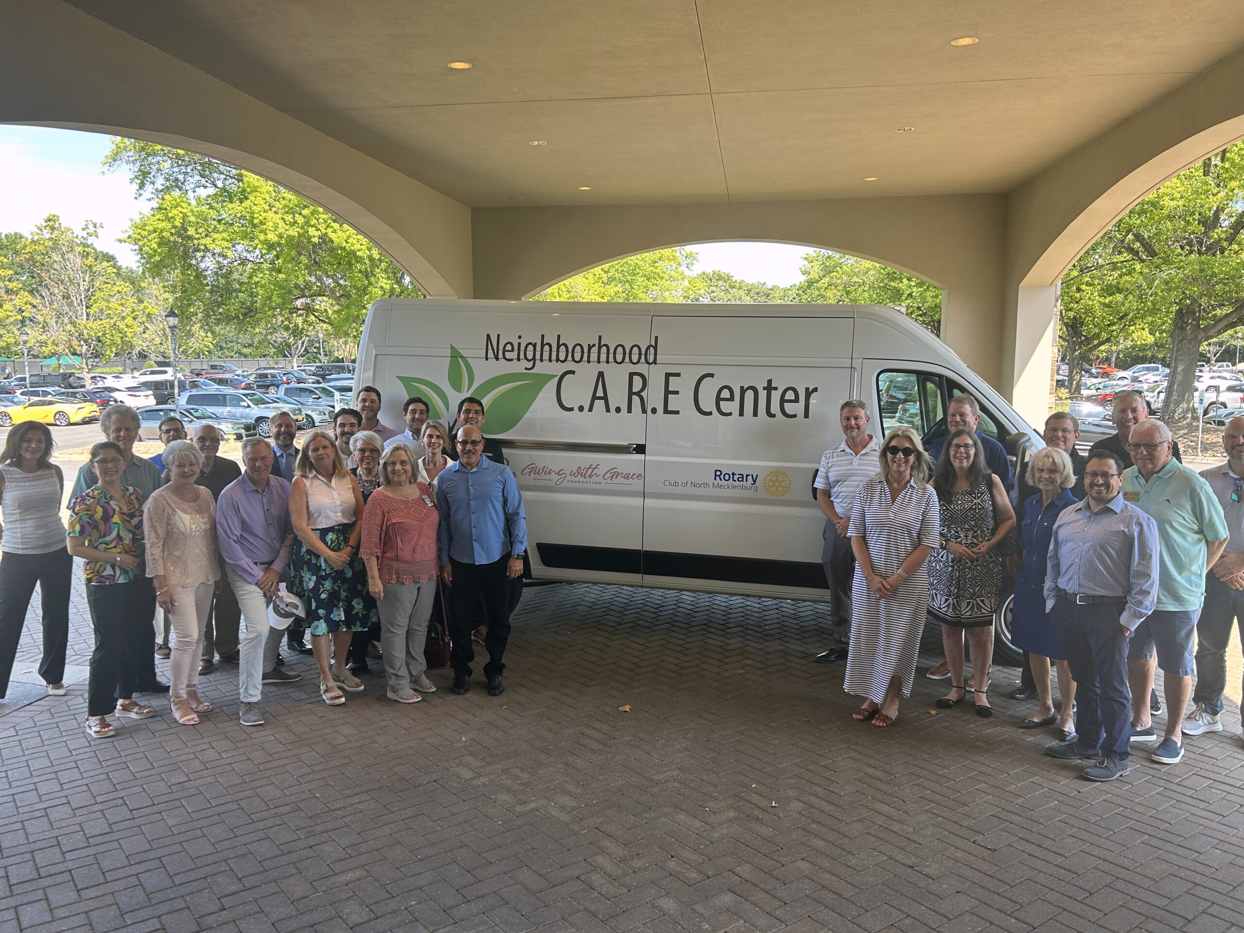 Rotary, Giving With Grace donate van to Neighborhood CARE Center ...